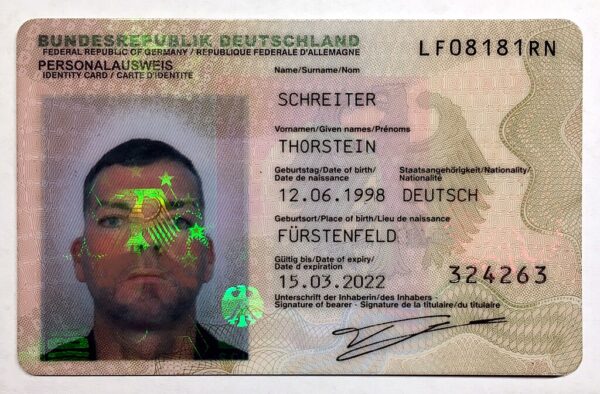 Buy a German ID | Germany Identity Card for Sale | EU Document Pro